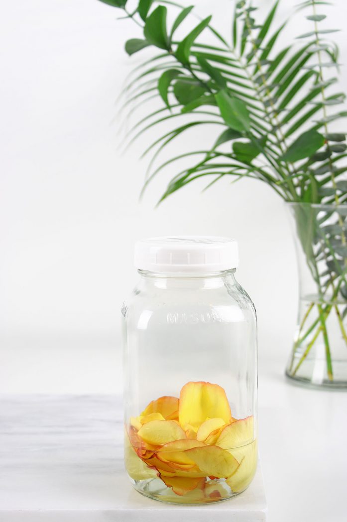 DIY Cleaning Spray with Vodka (Rose Petal Infused) - A Life Adjacent