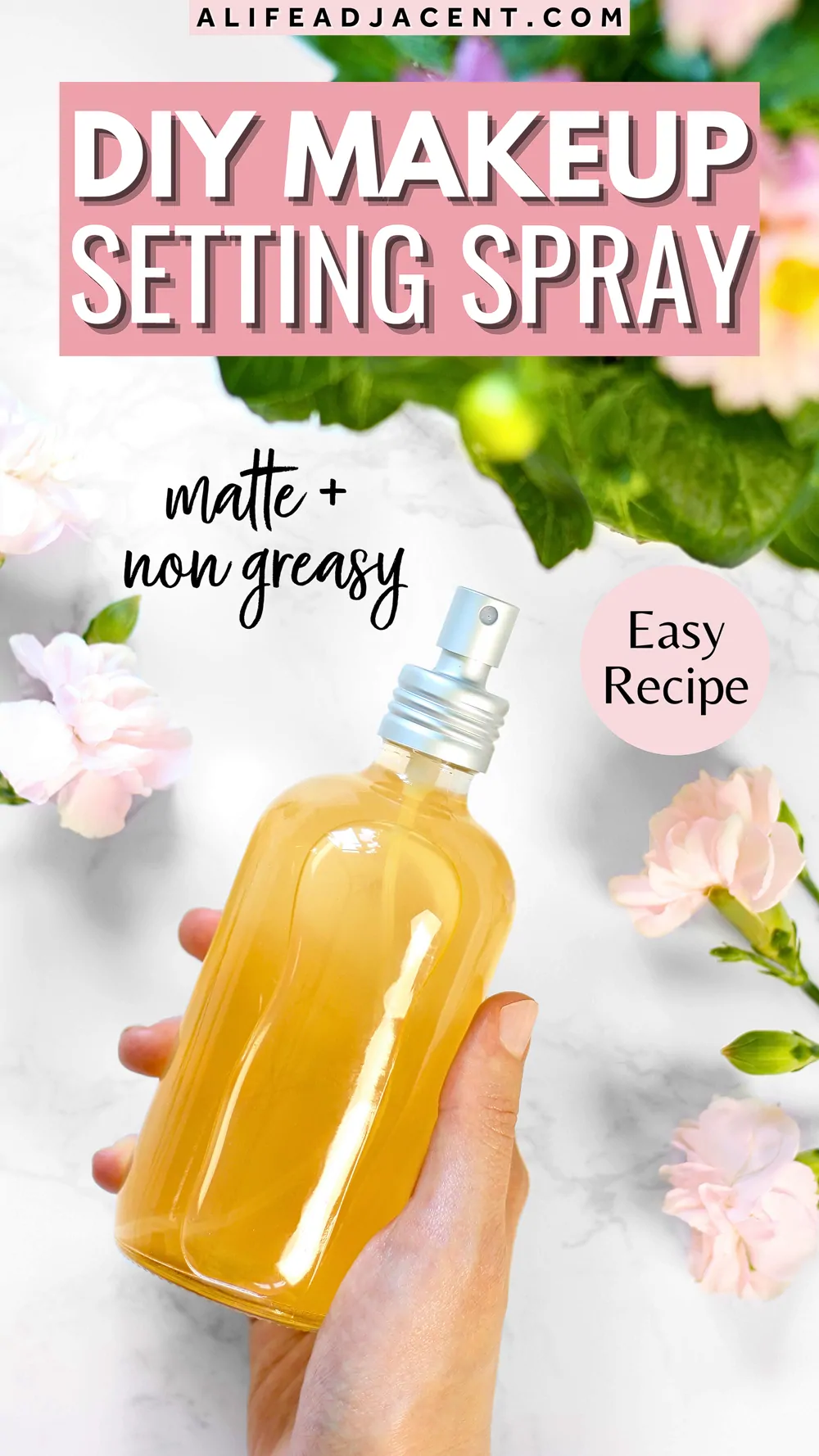 DIY Makeup Setting Spray Without Glycerin (Recipe for Oily Skin) - A ...