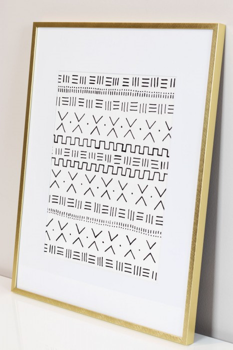 DIY Mudcloth Inspired Prints - A Life Adjacent