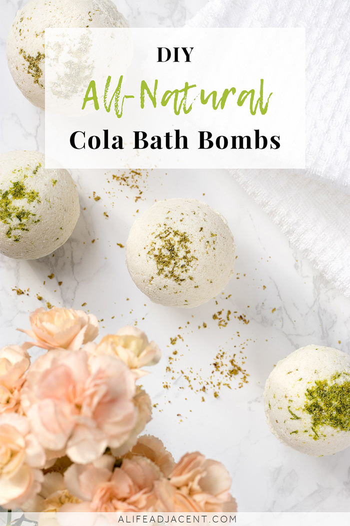 Natural DIY Cola Bath Bombs With Essential Oils - A Life Adjacent