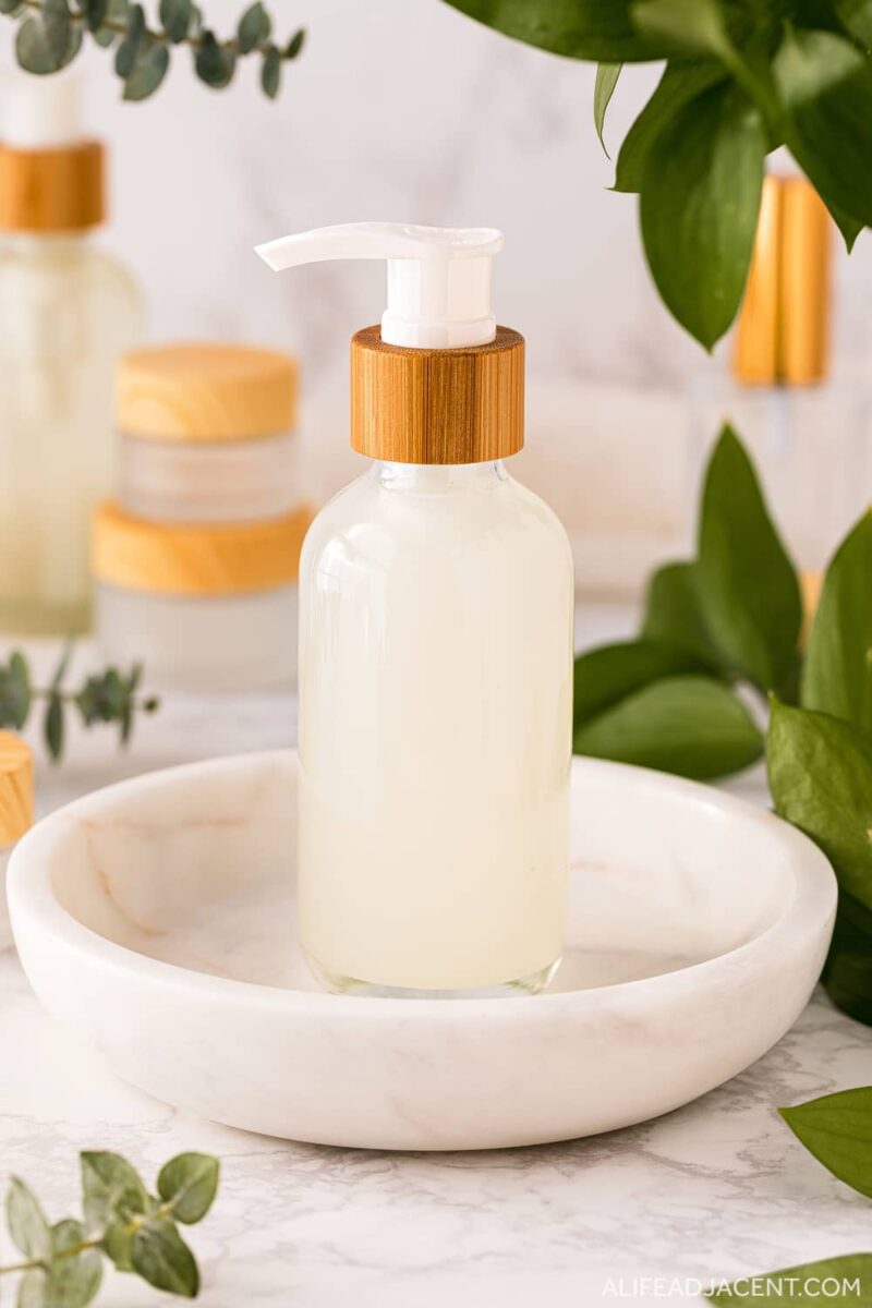 DIY Cleansing Oil That Rinses Off with Water (Self-Emulsifying) - A ...