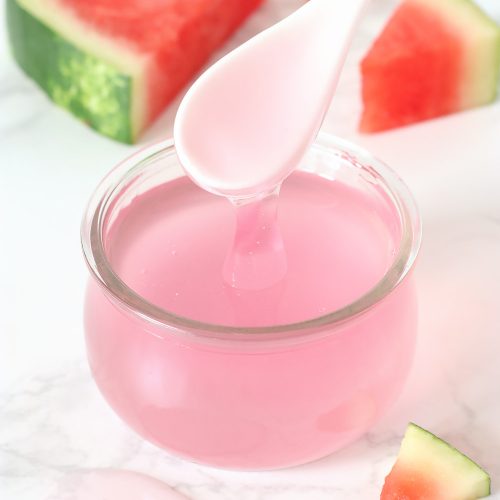 DIY Watermelon Jelly Face Mask for Glowing Skin - A Life Adjacent