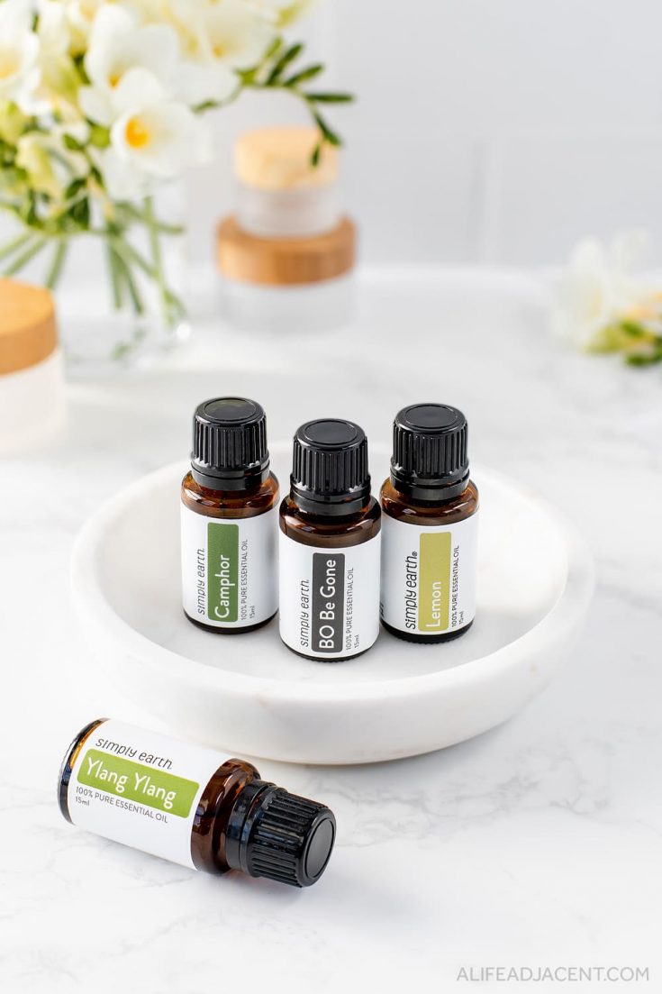 DIY Deodorant Spray + Essential Oil Blends - A Life Adjacent