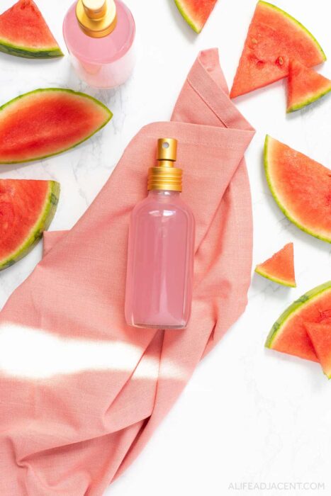 DIY Watermelon Face Mist to Make Your Skin Glow - A Life Adjacent