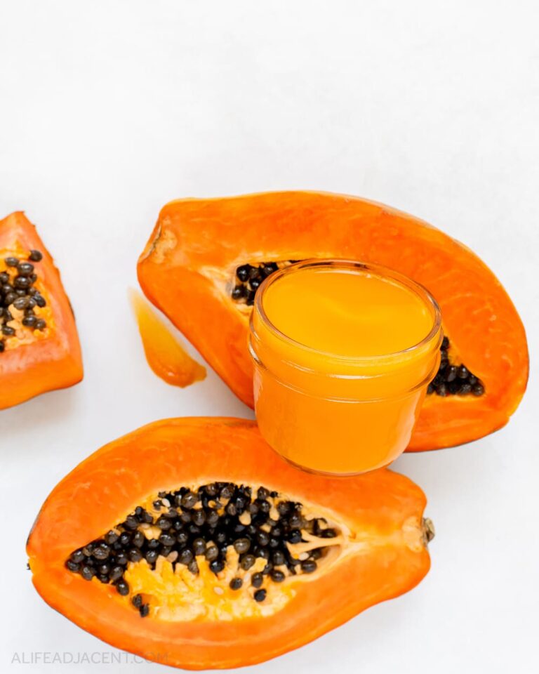 DIY Papaya Enzyme Exfoliating Cleansing Balm - A Life Adjacent
