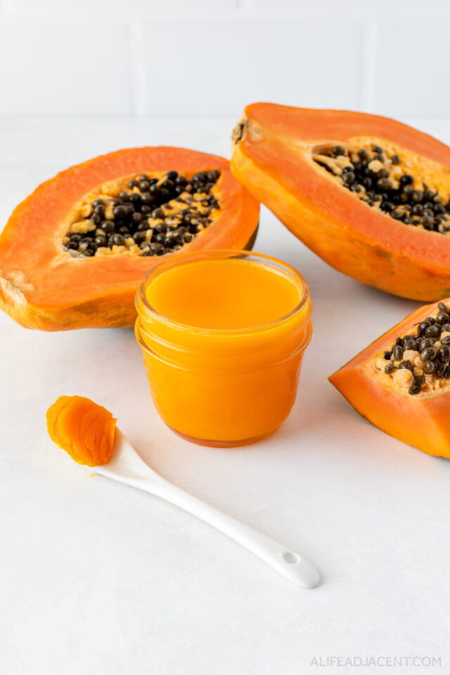 DIY Papaya Enzyme Exfoliating Cleansing Balm - A Life Adjacent