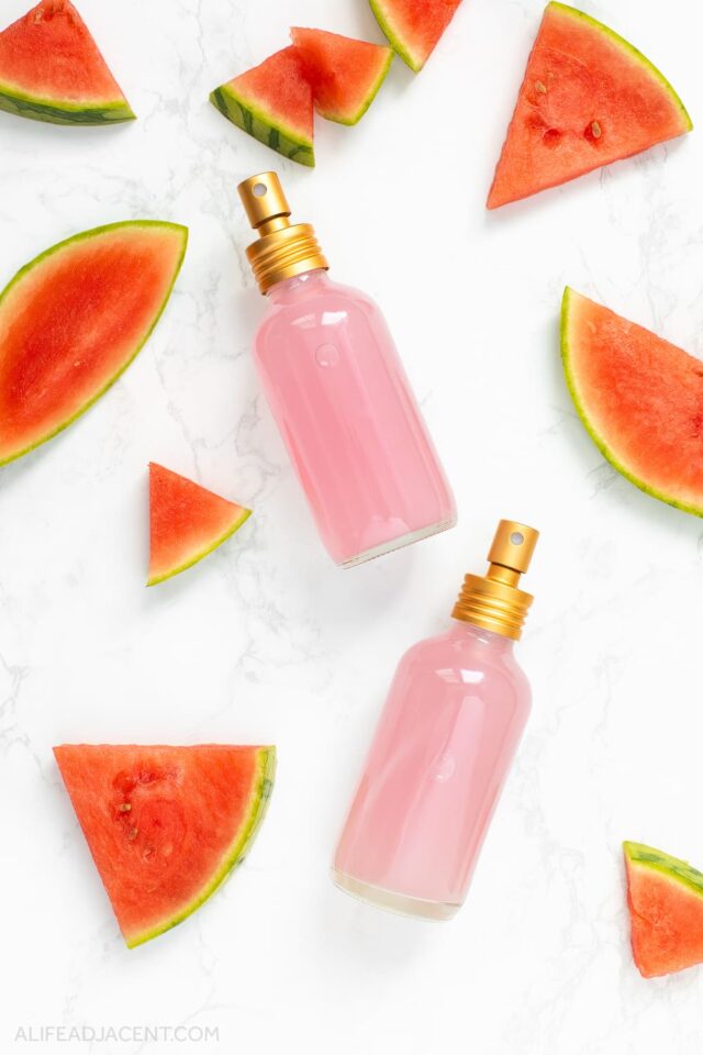 DIY Watermelon Face Mist to Make Your Skin Glow - A Life Adjacent