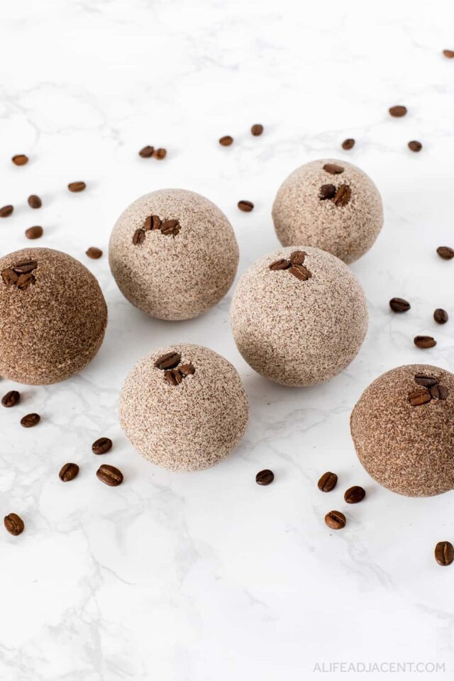 Coffee Bath Bombs (4 Recipes) - A Life Adjacent
