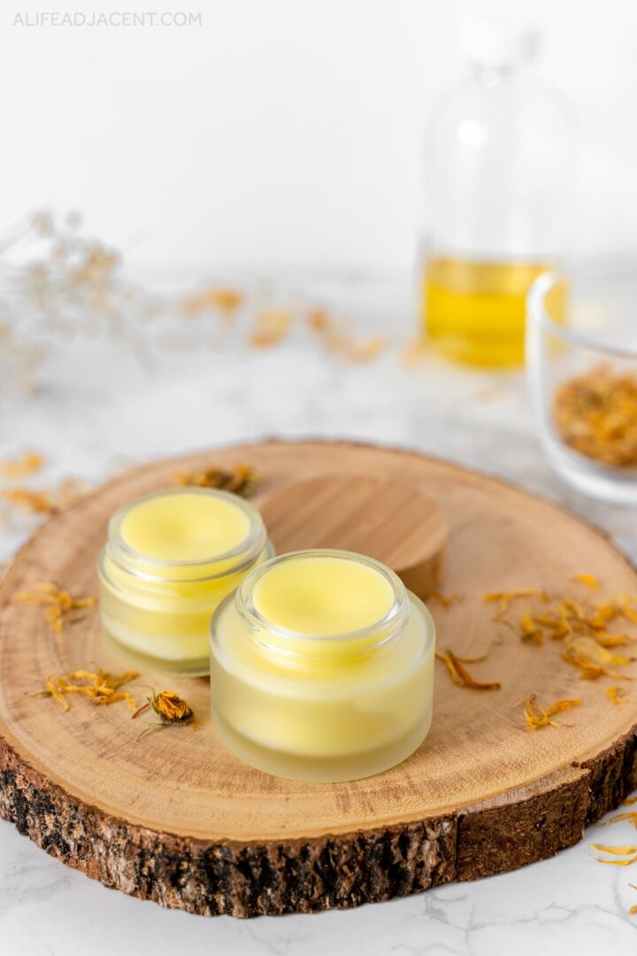 Soothing Calendula Lip Balm Recipe - A Life Adjacent