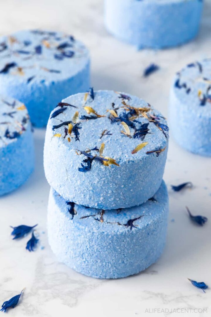 Allergy Relief Shower Bombs Recipe - A Life Adjacent