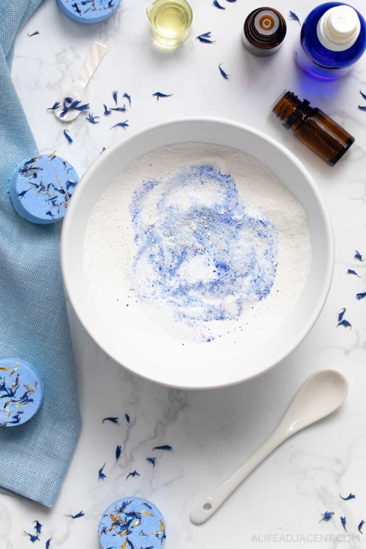 Allergy Relief Shower Bombs Recipe - A Life Adjacent