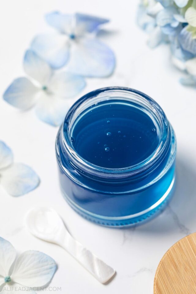 Blue Tansy Face Mask (DIY Recipe) - A Life Adjacent