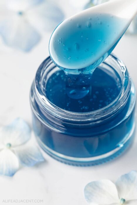 Blue Tansy Face Mask (DIY Recipe) - A Life Adjacent