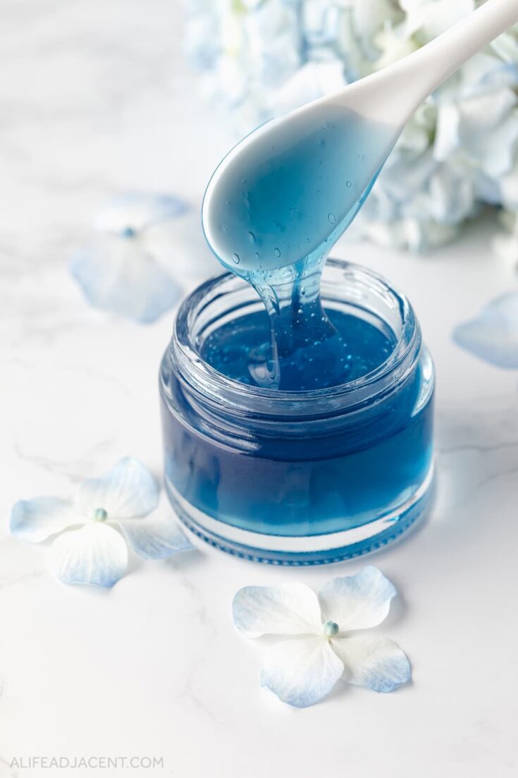 Blue Tansy Face Mask (DIY Recipe) - A Life Adjacent