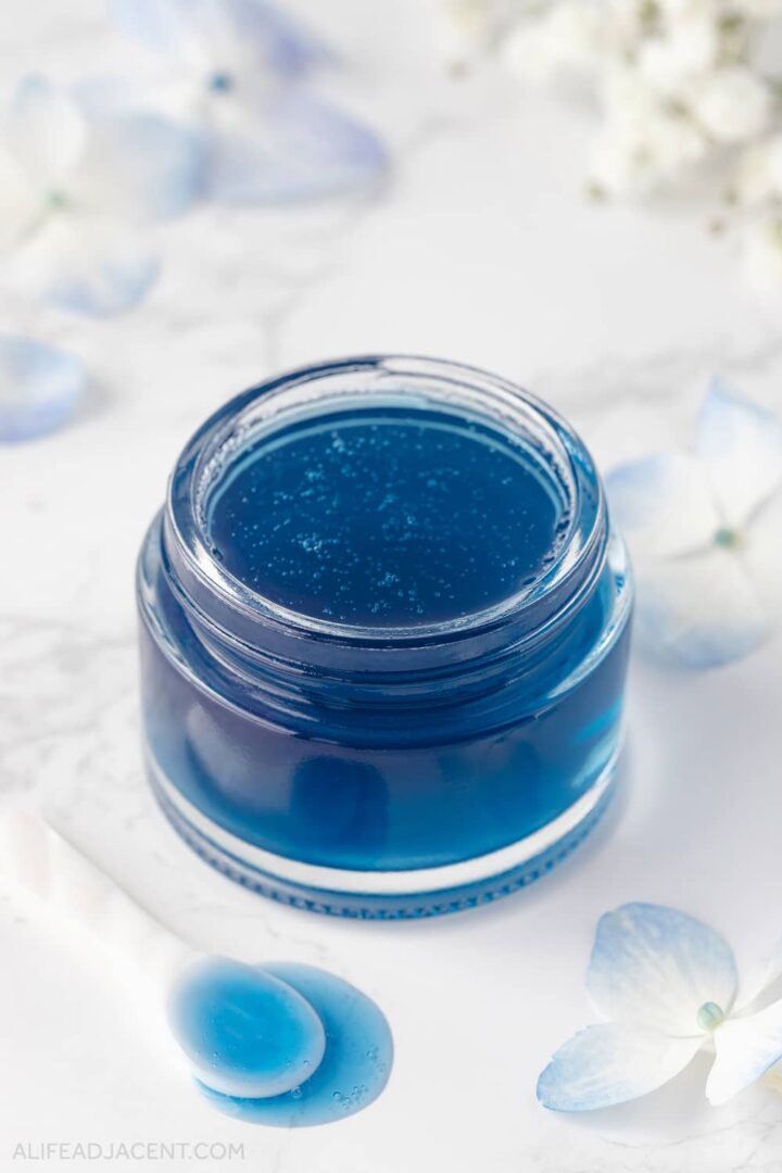 Blue Tansy Face Mask (DIY Recipe) - A Life Adjacent