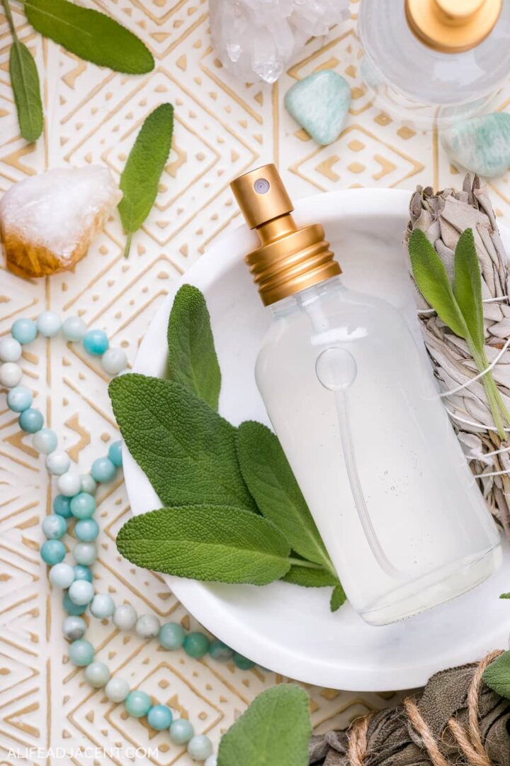 Aura Cleansing Spray – DIY Sage Spray for Spiritual Cleansing + Protection