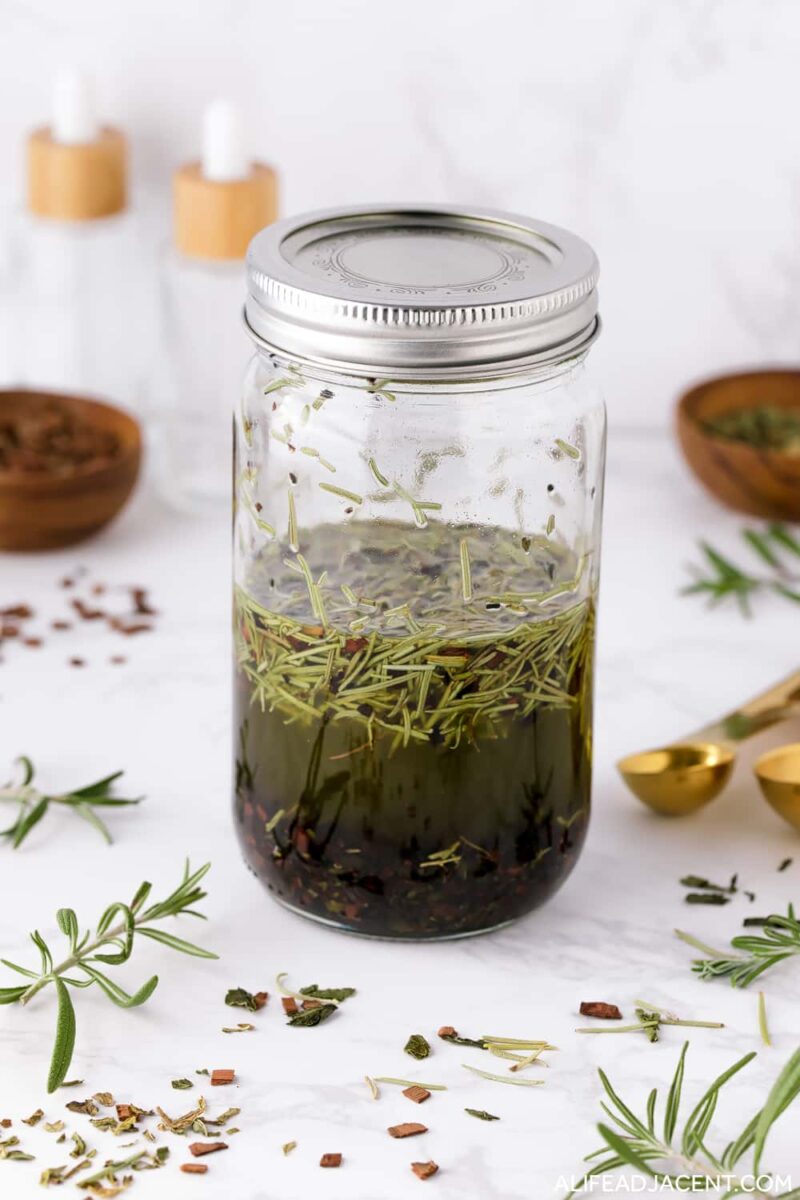 DIY Hair Growth Oil for Longer, Thicker, Luscious Hair Fast