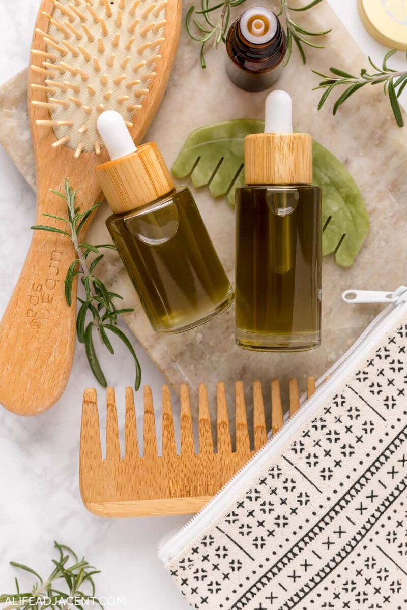 DIY Hair Growth Oil for Longer, Thicker, Luscious Hair Fast