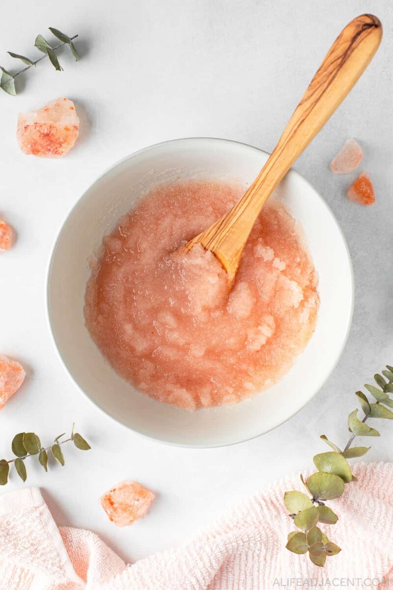 Himalayan Salt Scrub: Recipe + Benefits - A Life Adjacent