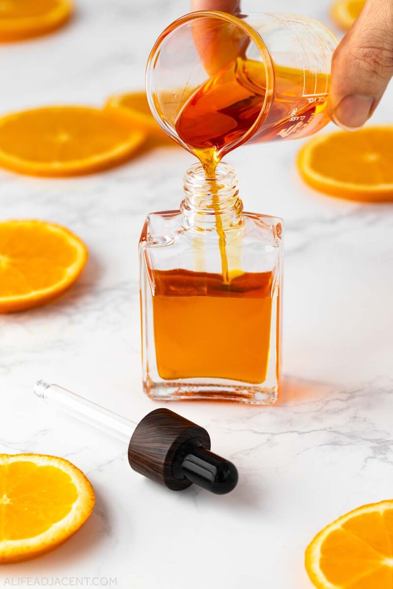 DIY Vitamin C Face Serum (Natural Recipe with Vitamin C Oil)