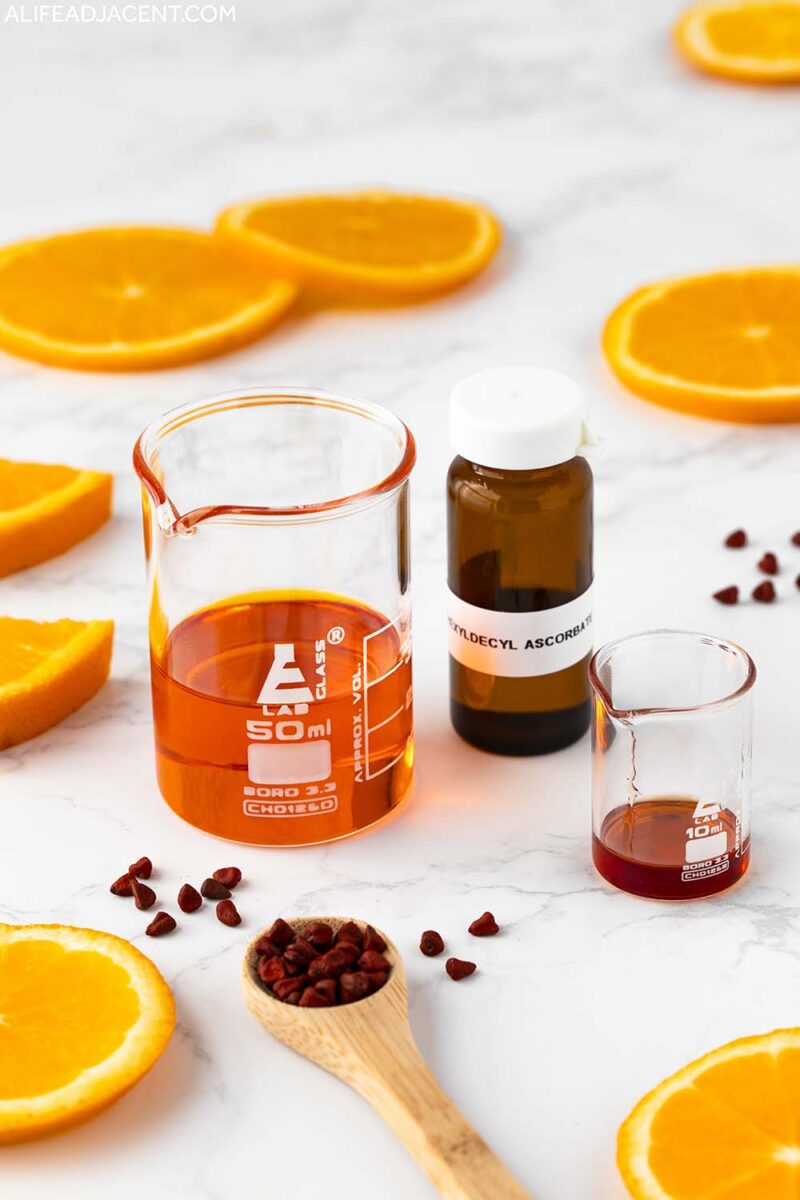 DIY Vitamin C Face Serum (Natural Recipe with Vitamin C Oil)