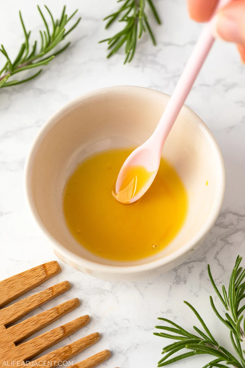 DIY Rosemary Hair Mask for Hair Growth + Thickness - A Life Adjacent