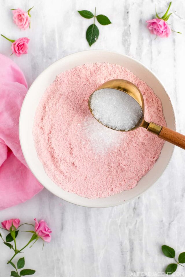 Rose Petal Milk Bath Recipe - A Life Adjacent