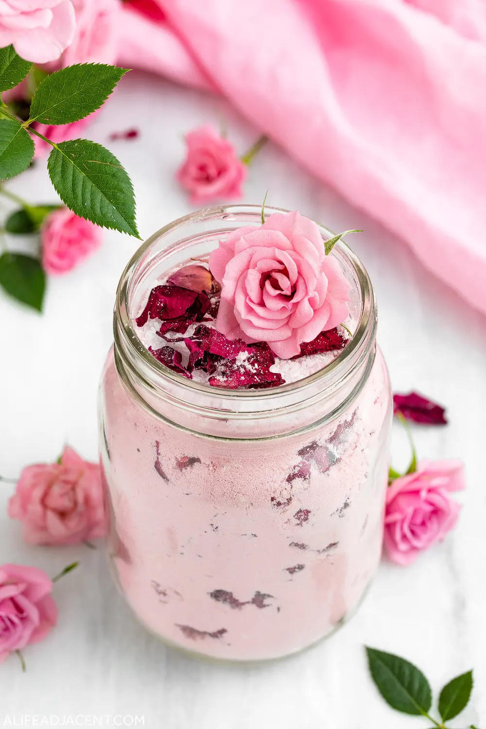 Rose Petal Milk Bath Recipe - A Life Adjacent