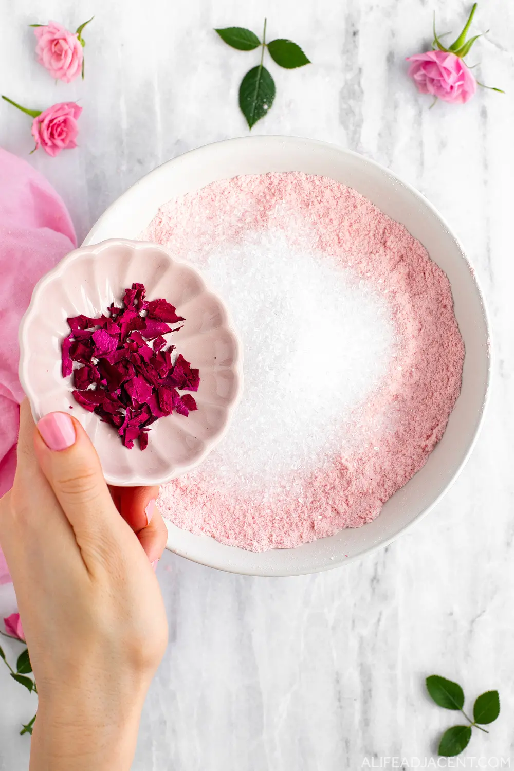 Rose Petal Milk Bath Recipe - A Life Adjacent